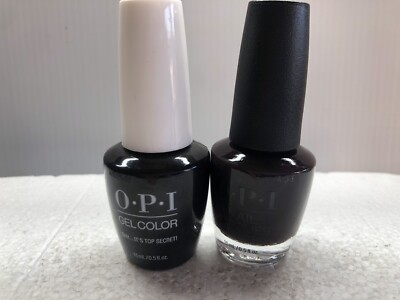 OPI GELCOLOR + MATCHING GEL POLISH SHH…IT’S TOP SECRET! (GC W61 / NL ...