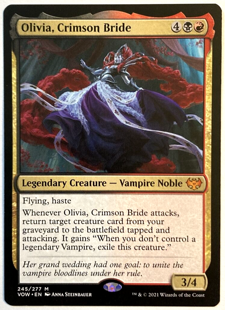 MTG Olivia, Crimson Bride Innistrad: Crimson Vow 245/277 NM Mythic | eBay