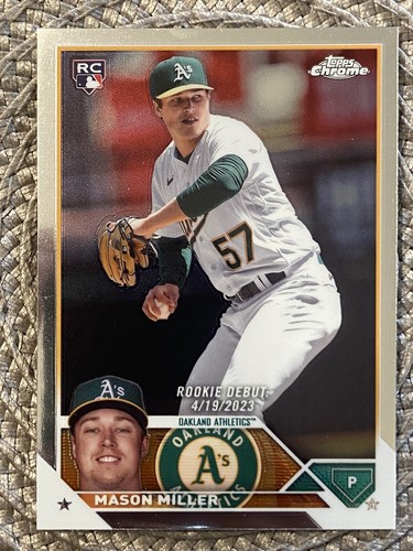 2023 Topps Chrome Update Series #USC39 Mason Miller (RC) Rookie Debut ...