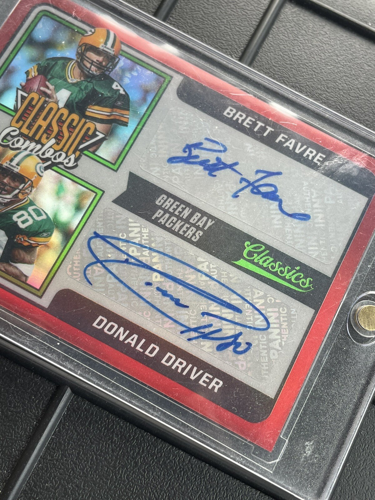 2021 Panini Classics Football #CC-BD Brett Farve / Donald Driver ...