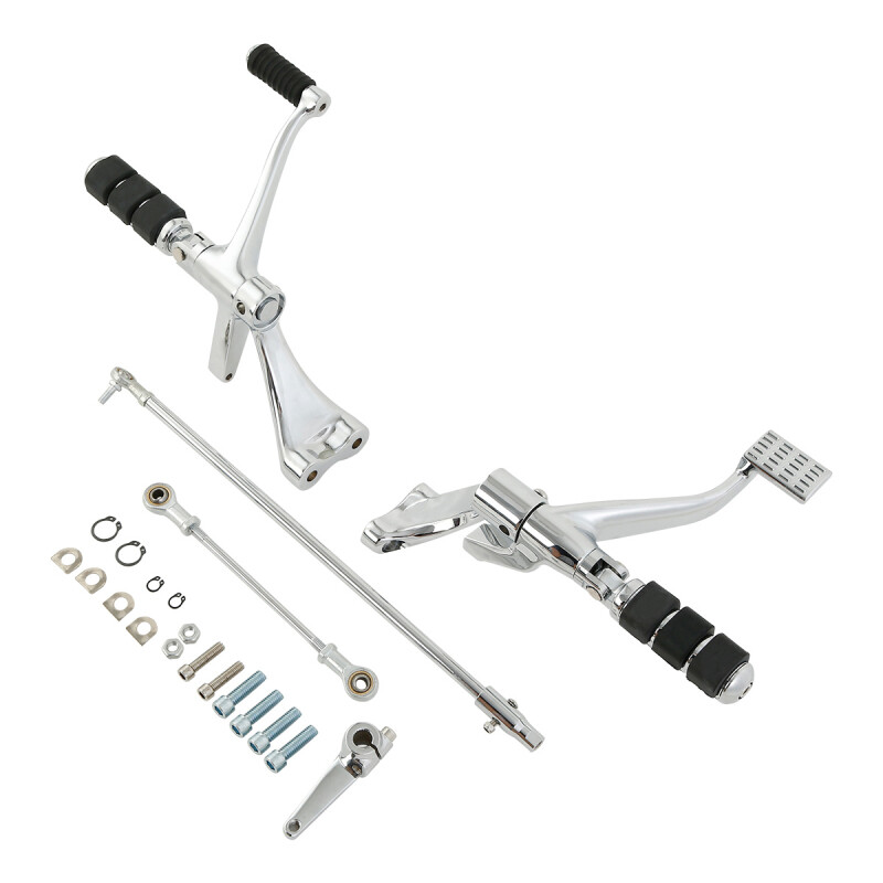 Forward Controls Complete Levers Linkages Fit For Harley Sportster 883 ...