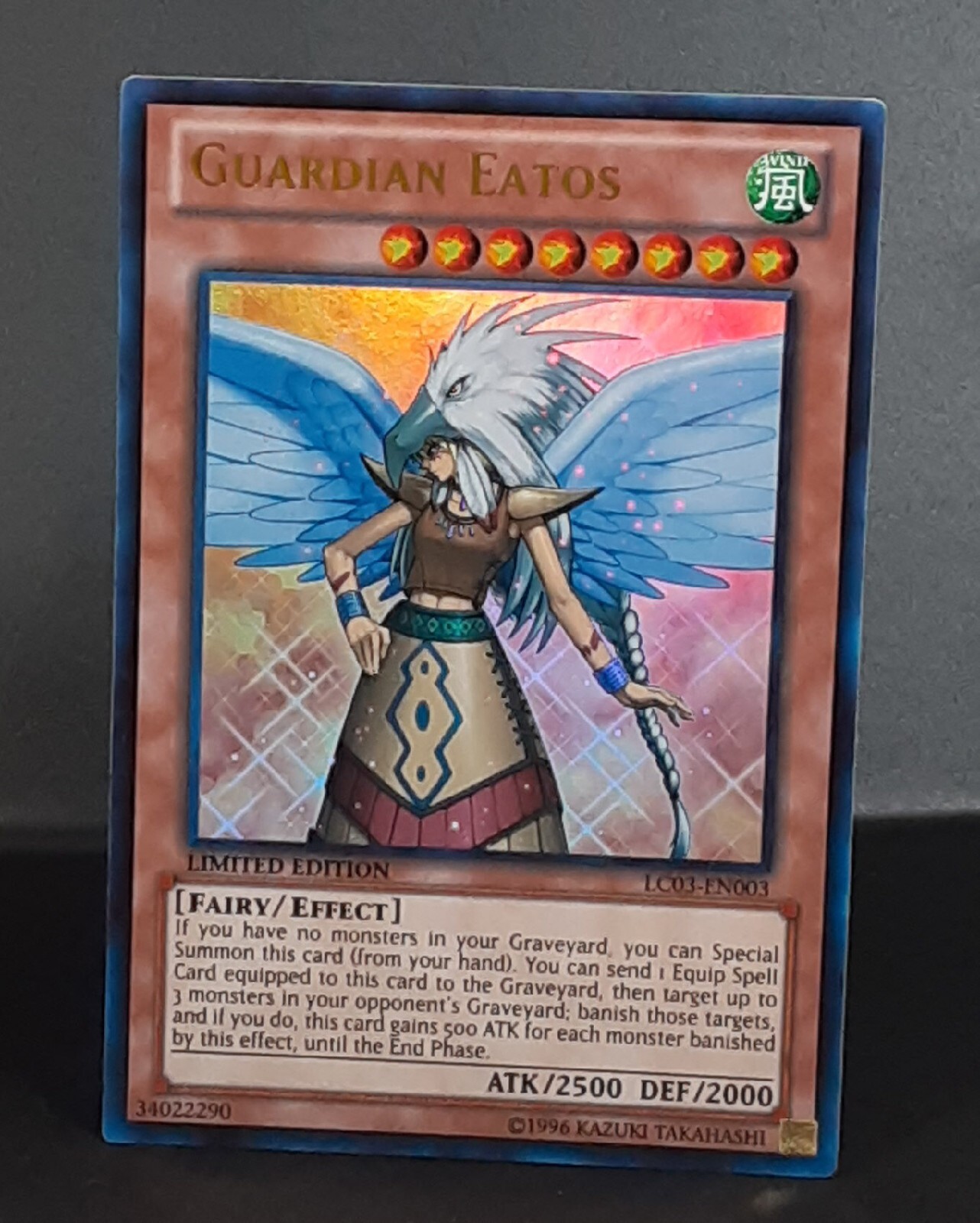 Yu-Gi-Oh Card - LC03-EN003 - GUARDIAN EATOS ultra rare holo | eBay