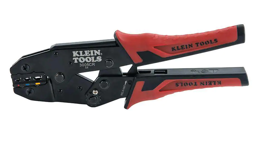 Klein Tools Ratcheting Crimper (3005CR)& 27-IN-1 Tamperproof ...