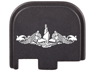 for Glock 43, 43X, 48 Slide Cover Rear Plate Anodized Aluminum, USA ...