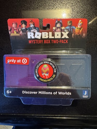 NEW! Roblox Mystery Two Pack with Extra Cracked Pastel Egg Virtual Code ...