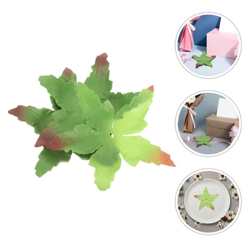 150 Pcs Artificial Leaves for Decoration Flowers Materials DIY Sepals ...