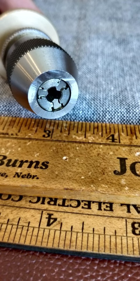 NEW OLD STOCK ~ ALBRECHT 30-JO 0" to 1/8" Drill Chuck + Sensitive feed ...