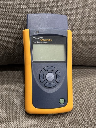 Fluke Networks LinkRunner Duo Network Tester Meter Multimeter w ...