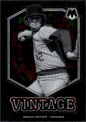 2021 Panini Mosaic Vintage #V9 Bruce Sutter Chicago Cubs | eBay