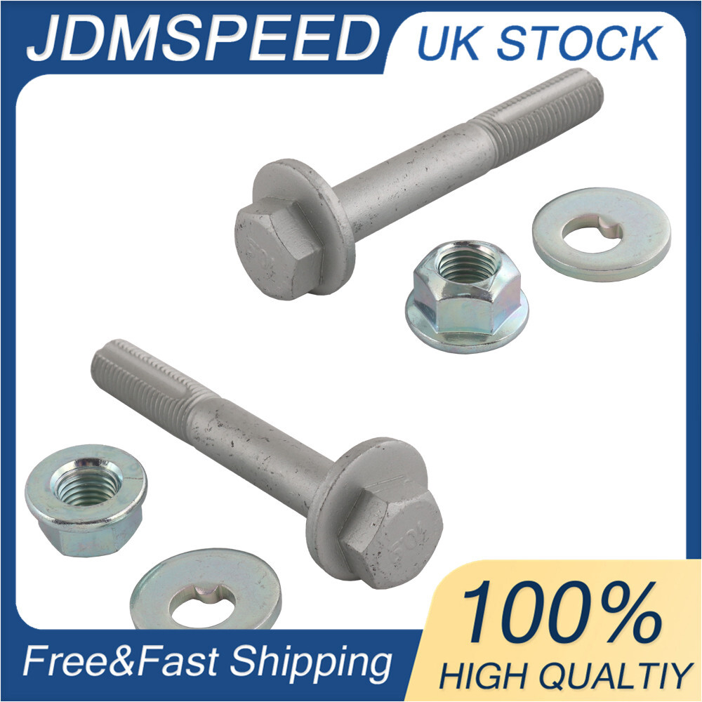 Rear Suspension Eccentric Camber Adjustment Bolt Set Of 2 For Bmw E36 ...
