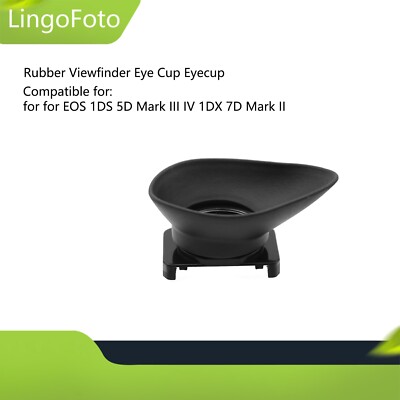 Rubber Viewfinder Eye Cup Eyecup for EOS 1DS 5D Mark III IV 1DX 7D Mark ...