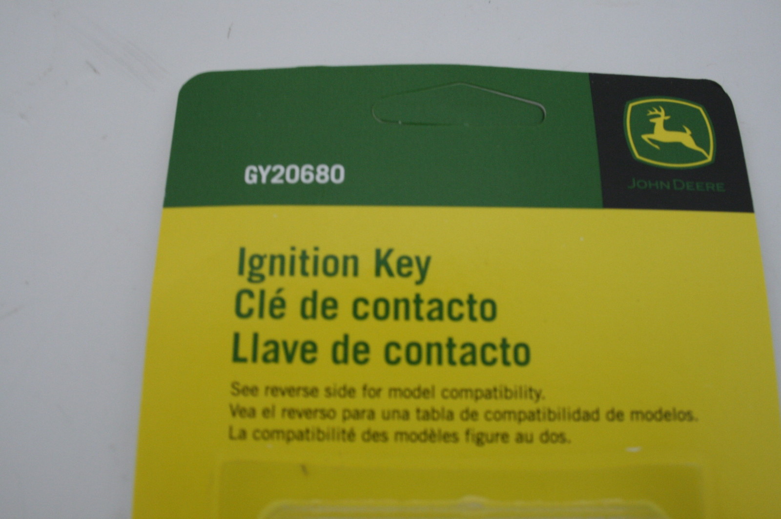 Genuine John Deere Ignition Key GY20680 Ride-on Mower X739 X750 X754 ...
