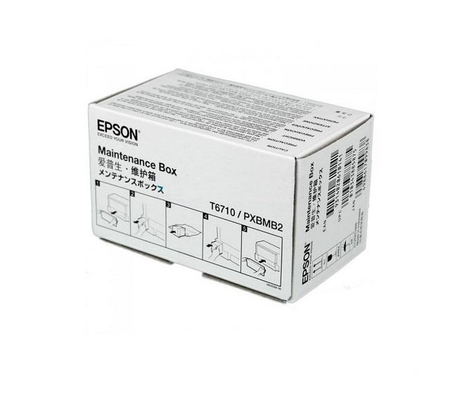 Genuine Epson Pro WF-3520 WF-3530 Maintenance tank box cartridge T6710 ...