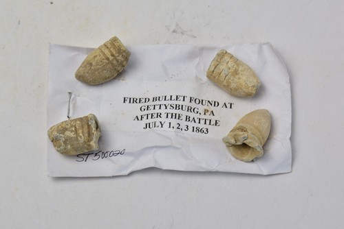 4- Fired Gettysburg Bullet Relic found after battle July 1863 The Horse ...