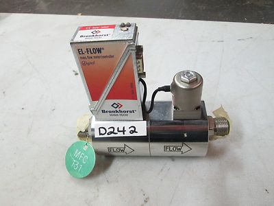 Bronkhorst High-Tech El-Flow Mass Flow Meter/Controller F-202AC-AGB-99 ...