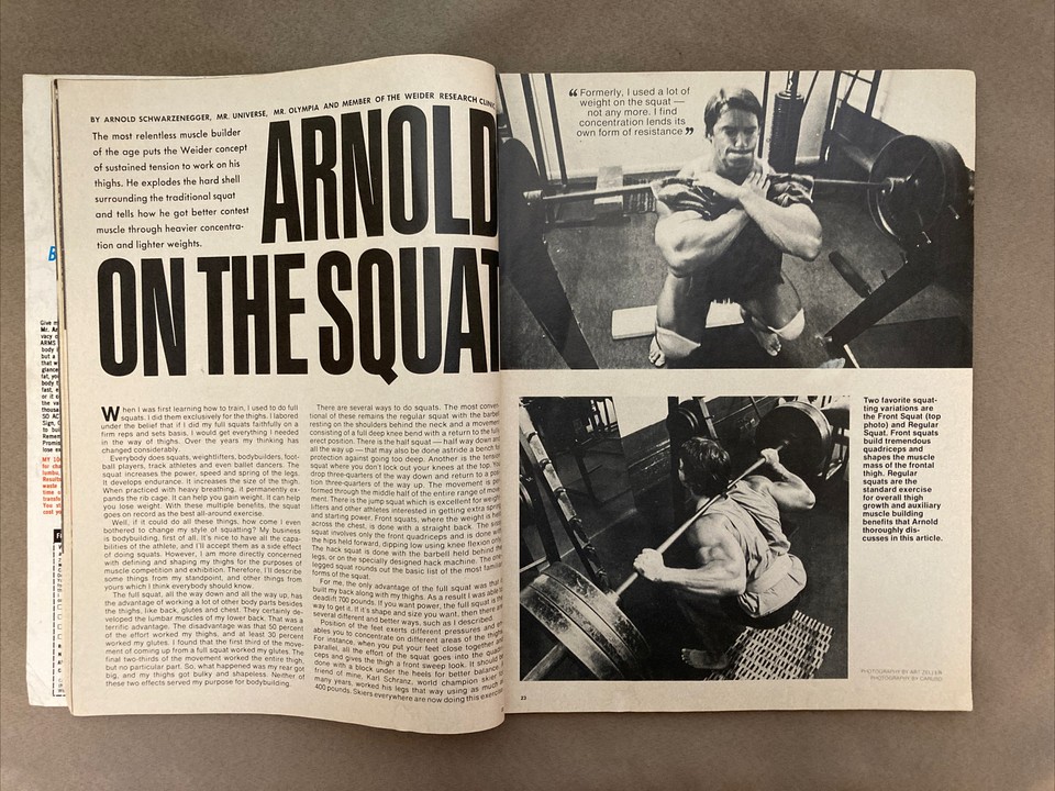 Muscle Builder / Power Bodybuilding Magazine / Arnold Schwarzenegger 07 ...
