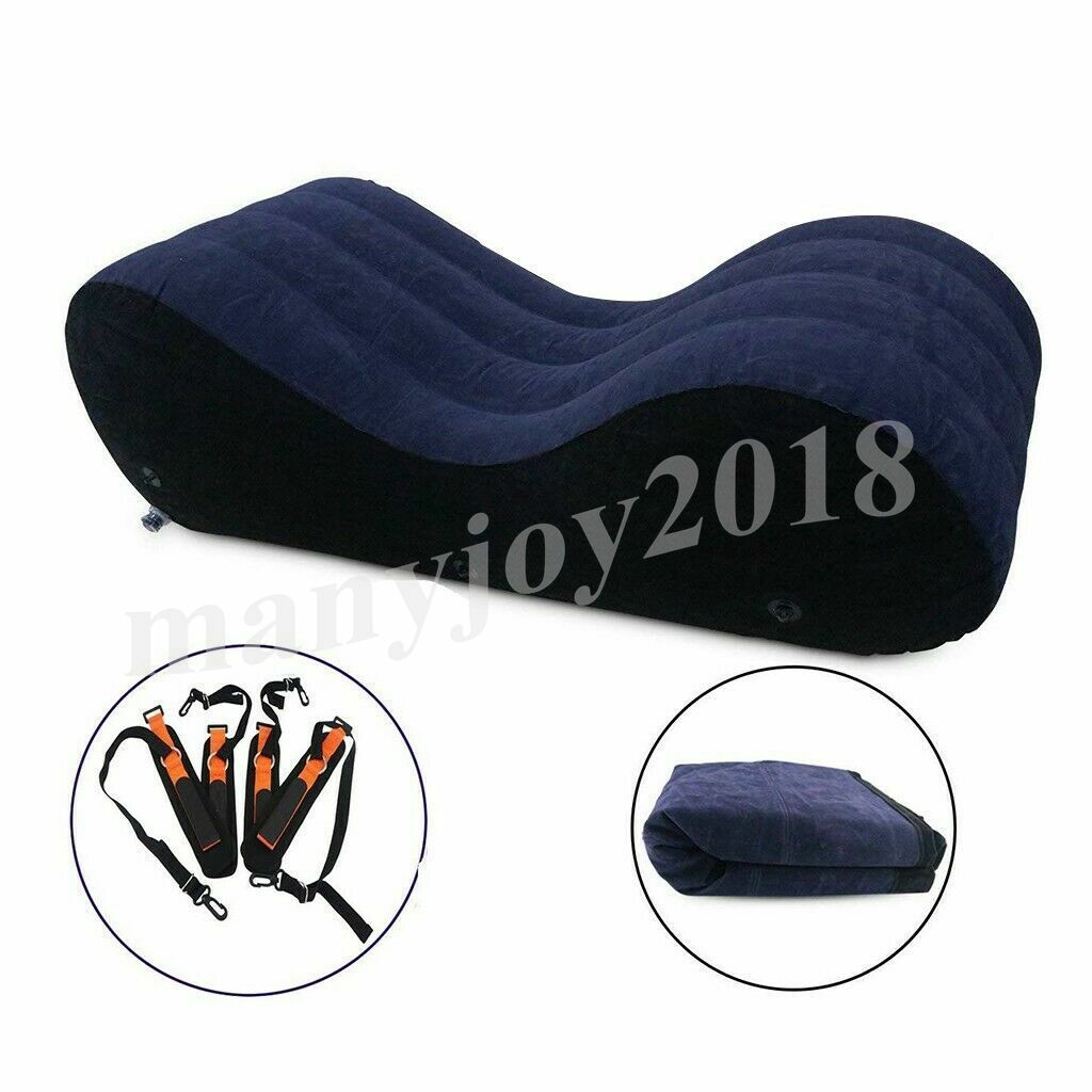 Inflatable Sex Bed Sofa Chair Love Position Pillow Auxiliary Cushion ...