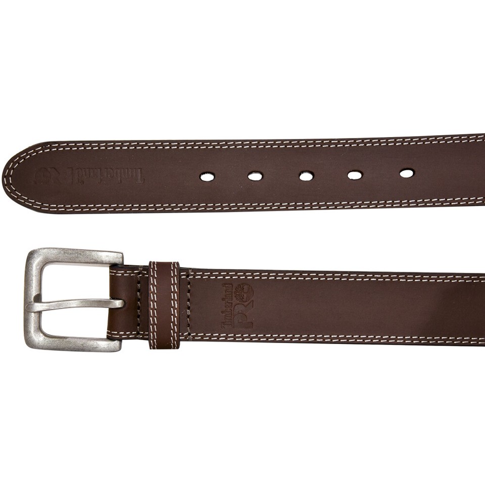 Timberland Pro Men's Belt Brown Full-Grain Boot Leather | eBay