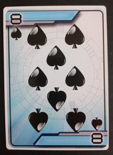 Marvel Avengers Assemble Jumbo Playing Card 8 Spades | eBay