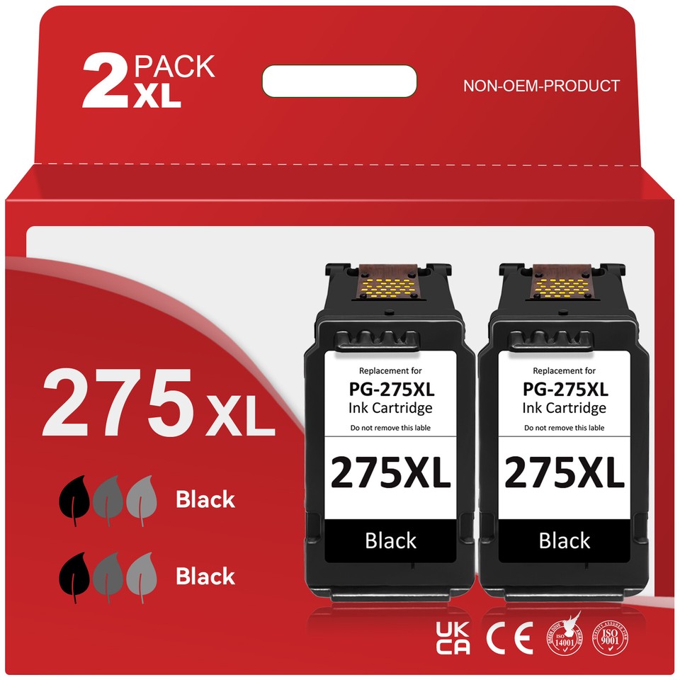 High Yield PG-275XL CL-276XL Ink Cartridge for Canon PIXMA TR4720 ...