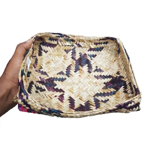 Natural Reed Leaves Tray Athulpatha Handmade Pan Watti Woven Eco ...