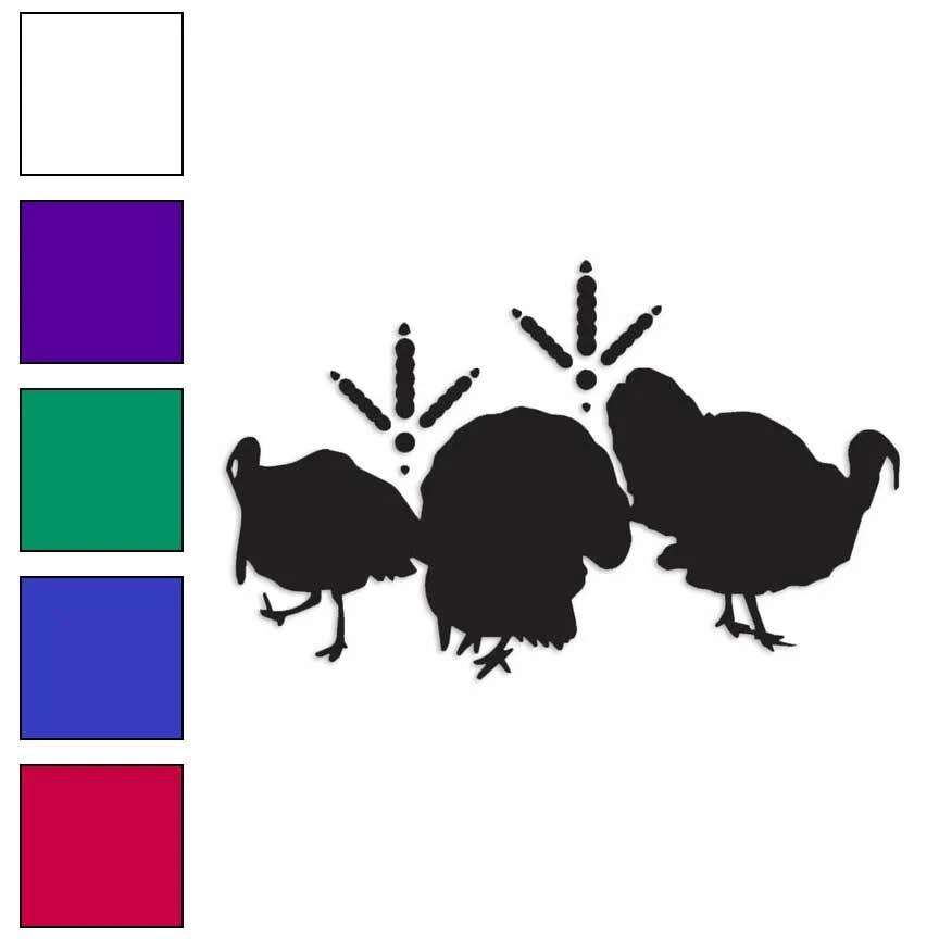 Turkey Track Decal