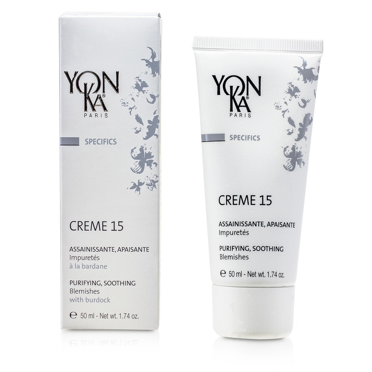 Yonka Specifics Creme 15 With Burdock - Purifying Soothing (For ...