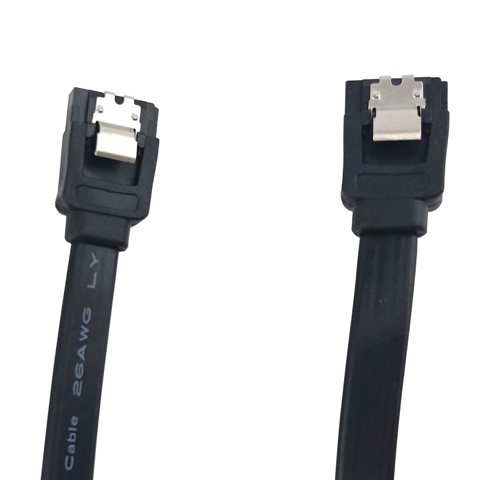 SATA 3.0 Data Cable Locking Latch Desktop PC HDD DVD Drive Motherboard ...