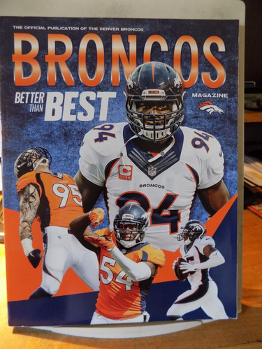 DENVER BRONCOS MAGAZINE - 2016 Better than best! | eBay