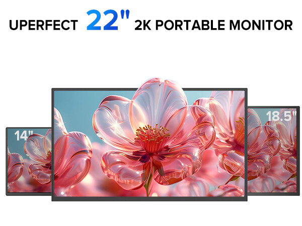 UPERFECT Unify UMax22 - 22" Inch Monitor 1440P Computer Display with ...