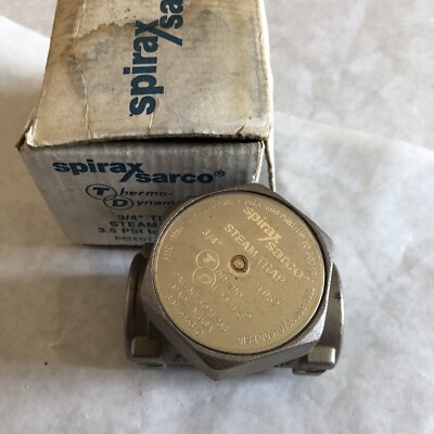 SPIRAX SARCO 3/4” TD52,B.M. 54531C Thermo dynamic steam Trap,BL | eBay