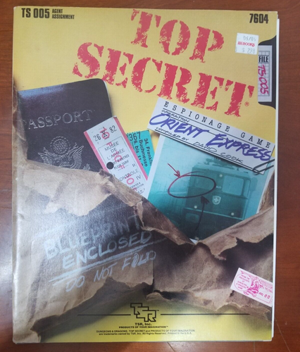 TSR - Top Secret: Orient Express (TS 005, 7604) | eBay