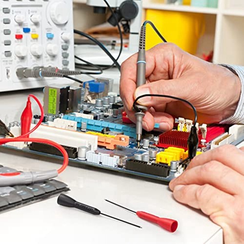 6 Pack 2mm Needle Test Tips, Destruction Free 600V/10A Multimeter ...