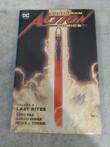 SUPERMAN ACTION COMICS HC VOL 09 LAST RITES GREAT CONDITION SEALED ...