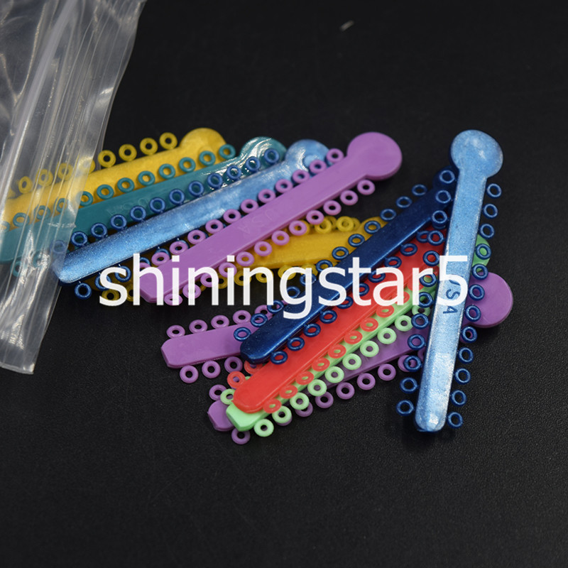 1040 Dental Orthodontic Ligature Ties Elastics Rubber Band Ligaduras ...