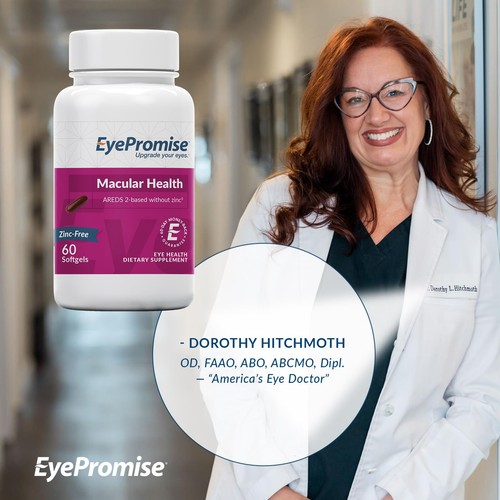 EyePromise Macular Health Eye Vitamin | 60 Softgel Capsules with No ...