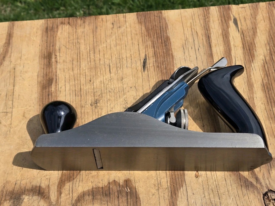 Stanley Tools Blue Woodworking Smooth Bottom Hand Plane 9.75” C557B 12 ...