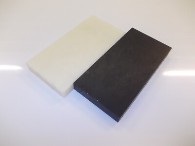 Nylon sheet - plate - Black - Natural - engineering - cnc - 6mm - 20mm ...