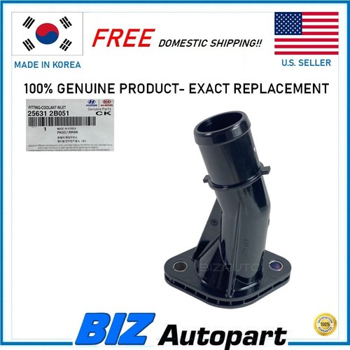 GENUINE⭐THERMOSTAT HOUSING FOR SELECT MODELS 2011-2018 HYUNDAI KIA ...