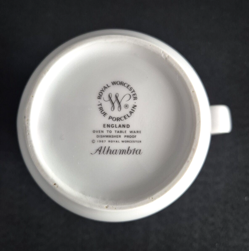 Vintage Royal Worcester - Alhambra - Coffee Pot / Tea Pot | eBay