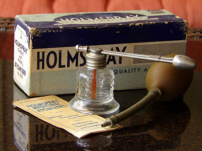 Vintage Holmspray Throat & Nasal Atomizer No. 600 in Original Box ENT ...