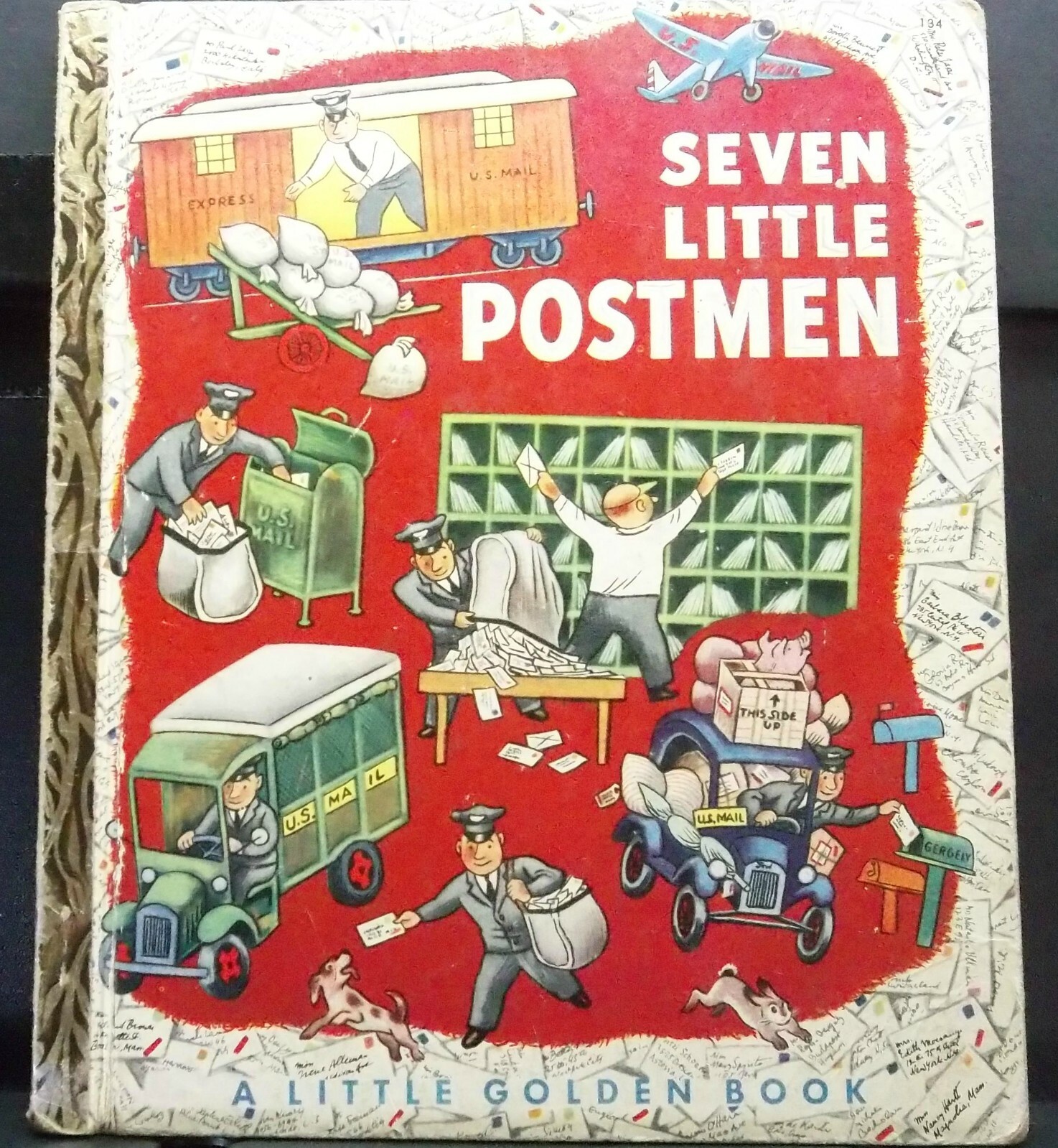 Seven Little Postmen A Little Golden Book | eBay