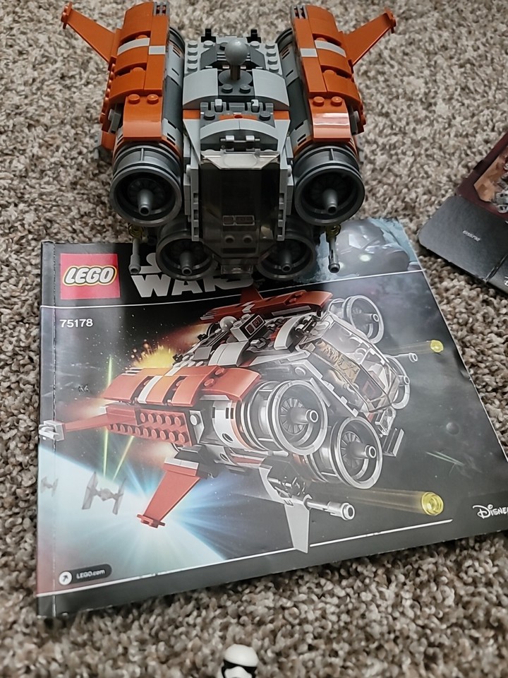 LEGO Star Wars: Jakku Quadjumper 75178 & Rey's Speeder 75099 | eBay