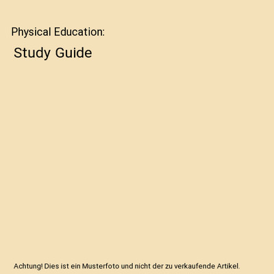 Physical Education: Study Guide 9781906415822 | eBay UK