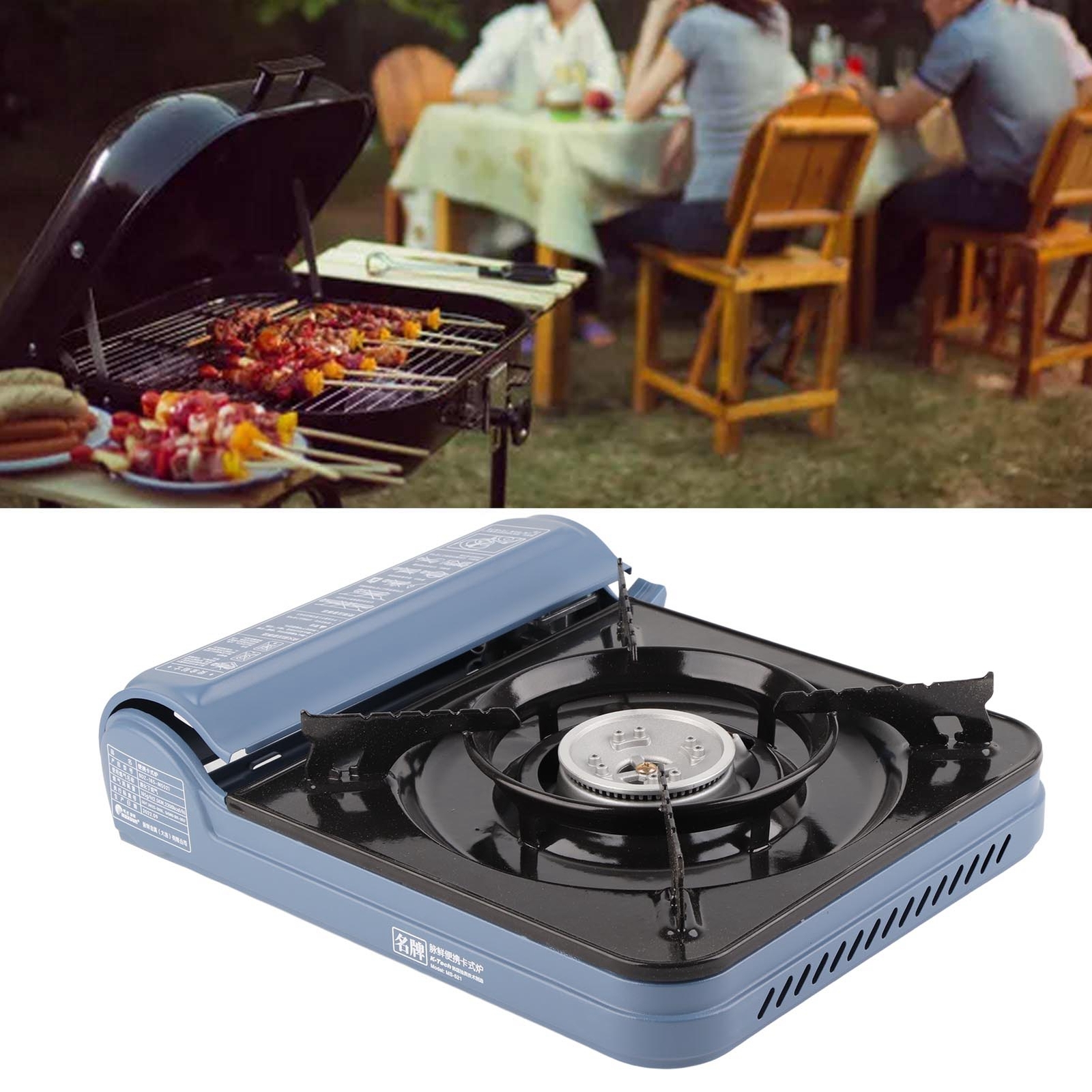 Portable Butane Stove Cooker Gas Burners for Outdoor Backpacking Hiking ...