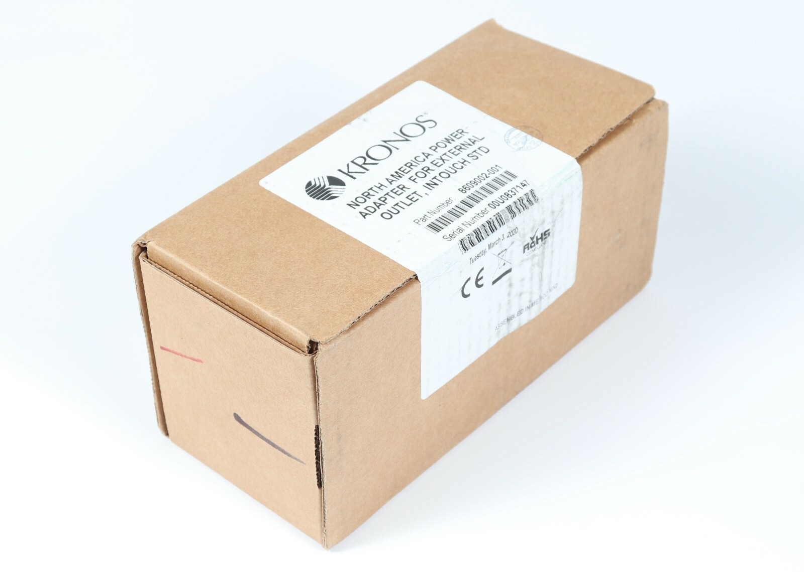 Kronos InTouch 9000 Power Adapter 8609002-001 Switching 12V – OEM Time ...