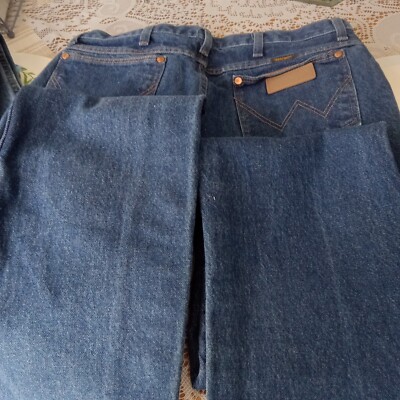 Men size 32 x 34 Wrangler jeans EUC | eBay