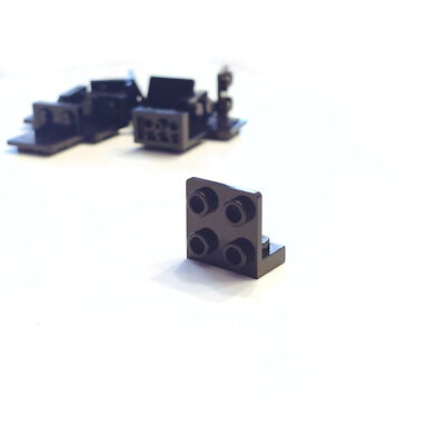 10x Black Lego Bracket 1x2 - 2x2 Inverted - 99207 | eBay