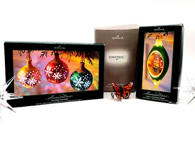 Hallmark Illuminations MAgic Light LED Ornament Set w/ Power Adapter | eBay