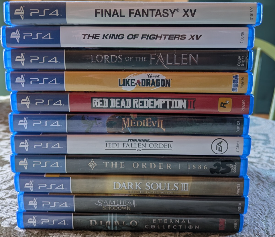 Playstation 4 (PS4) Game Lot - 11 Games | eBay